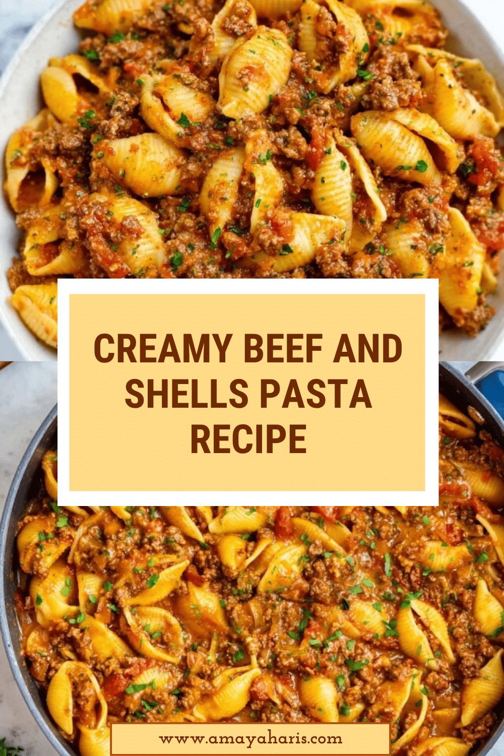 Creamy Beef and Shells Recipe | Cozy & Flavorful Pasta Dish