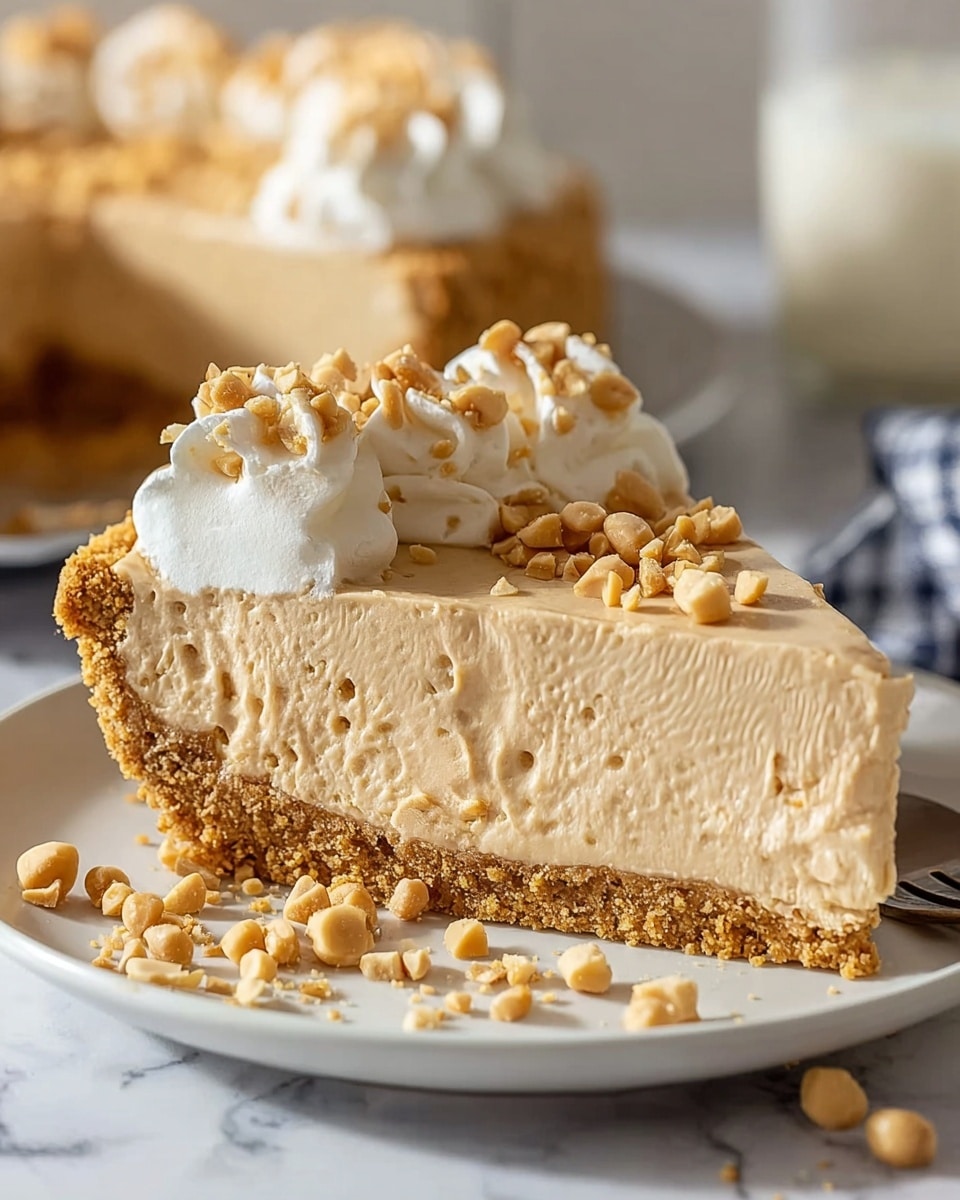 Old Fashioned Peanut Butter Pie: Creamy No-Bake Delight